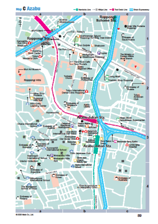 Map of Tokyo & Yokohama | The Expat's Guide to Japan