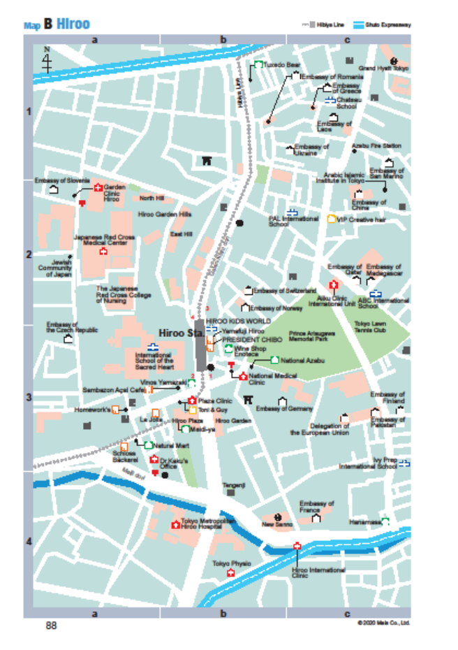 Map of Tokyo & Yokohama | The Expat's Guide to Japan